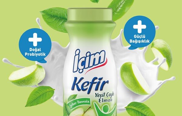 Yeşil Çay ve Elmalı Kefir İçim, yeşil çaylı kefir içim,